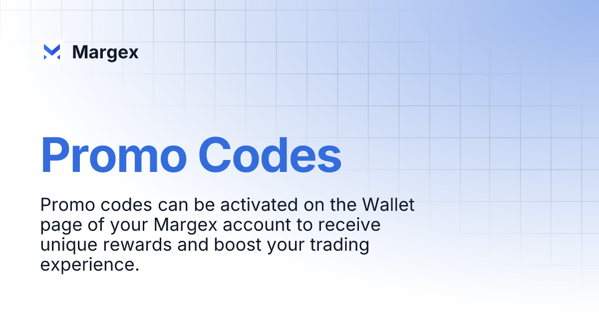 Promo Codes | Margex